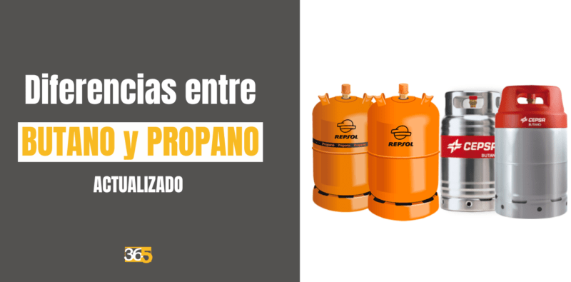 ¿Cuál es la diferencia entre propano y butano? - Area365